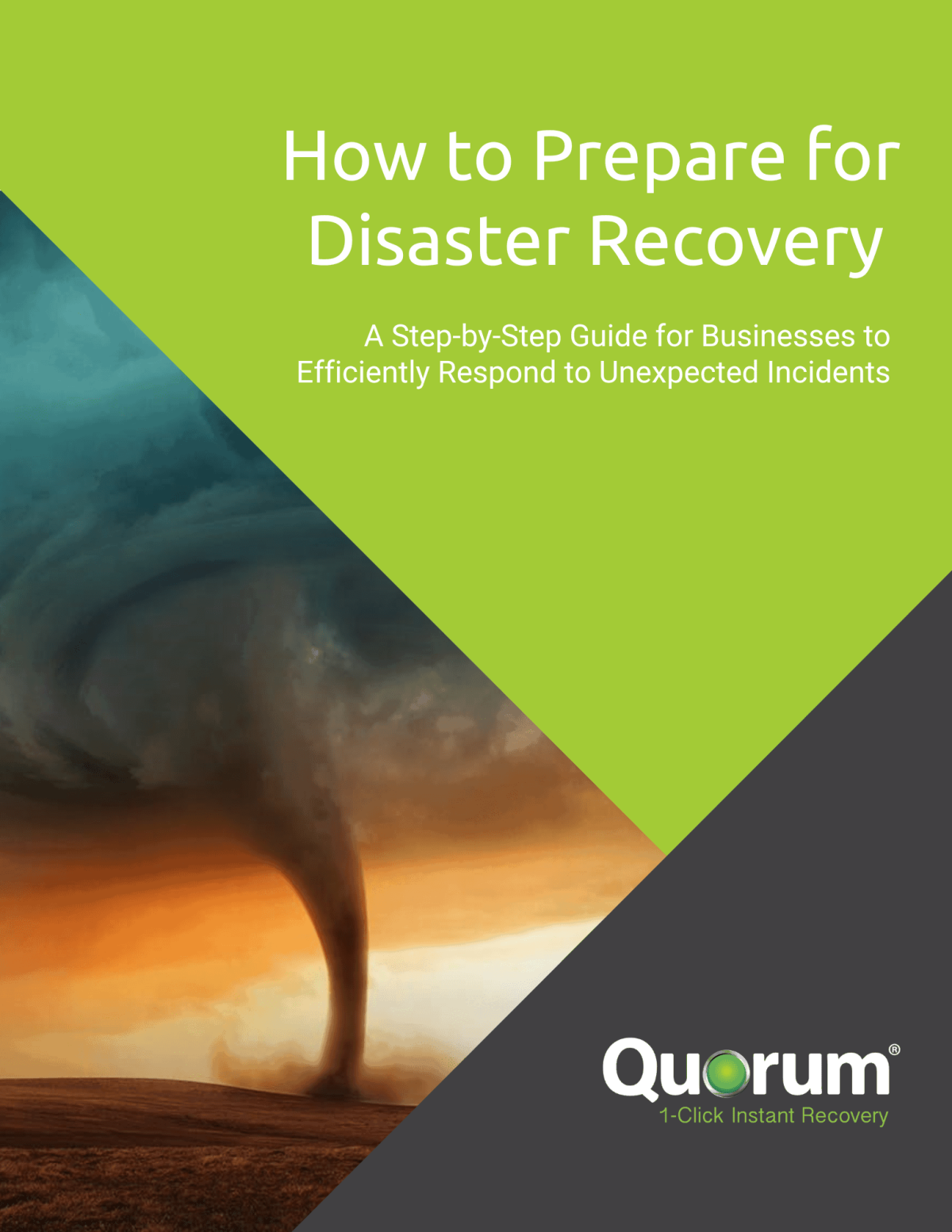 How to Prepare for Disaster Recovery - Quorum